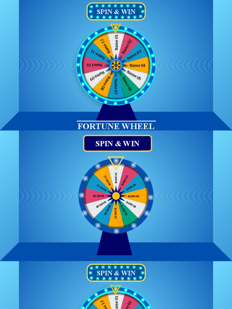Spinning Wheel of Fortune | PDF