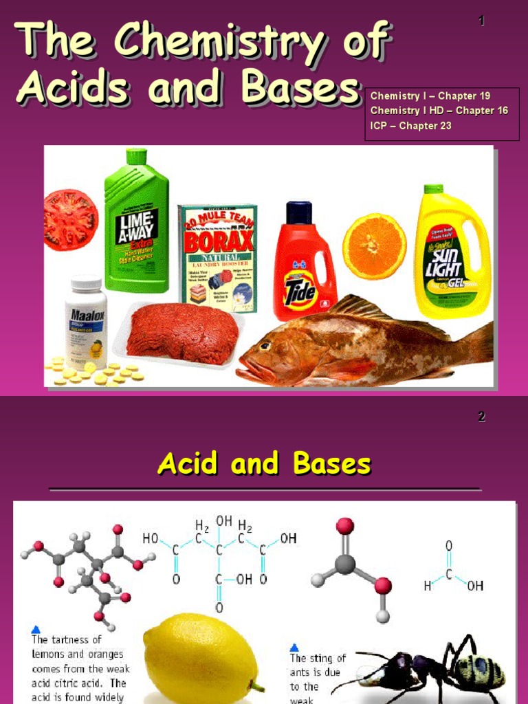 Acids Bases Pdf Acid Ph