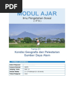 Modul Ajar IPS Kondisi Geografis Indonesia Kelas 7 | PDF | Perjalanan
