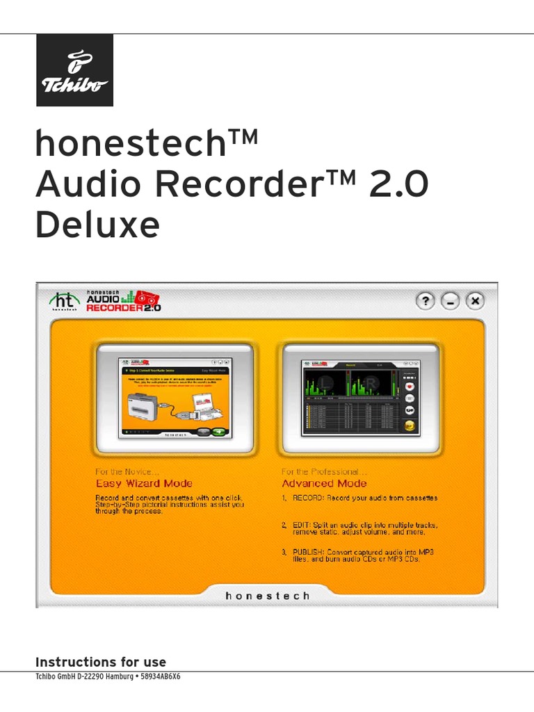 Audio Recorder User Guide | PDF