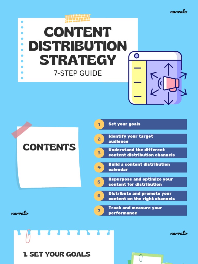 7 Step Guide To Create An Effective Content Distribution Strategy | PDF ...