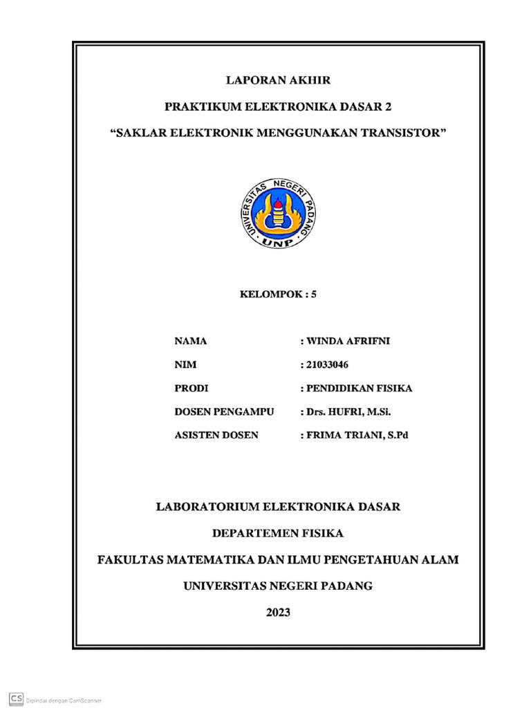 Laprak Modul 7 - Winda Afriani - 21033046 | PDF