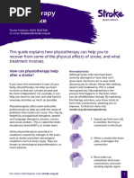 Bed Positioning Tips After Stroke | PDF | Medical Specialties ...