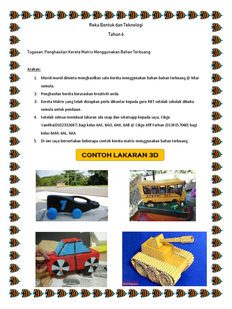 Tugasan RBT (Penghasilan Kereta) | PDF