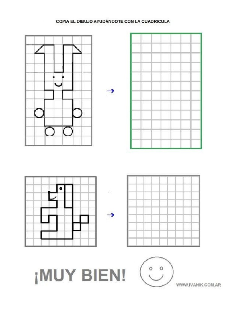 cuadriculas tercero | PDF
