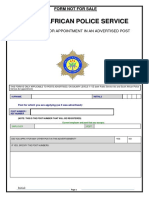 SAPS Affidavit 2 | PDF