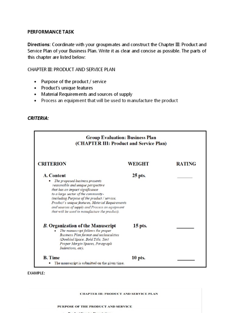 Performance Task | PDF