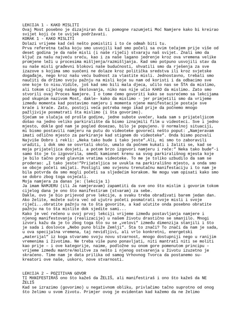 Moc Manifestacije | PDF