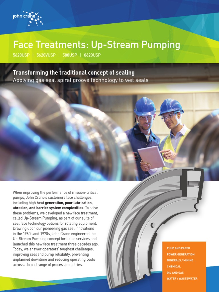 John Crane-Up-Stream-Pumping-Brochure | PDF | Pump | Water