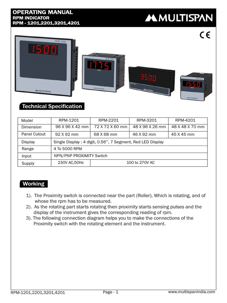 RPM 1201,2201,3201,4201 | Download Free PDF | Electrical Wiring | Power ...