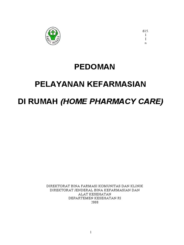 Home Pharmacy Care Pdf