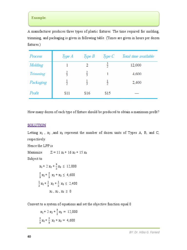 Simplex Method 2 Pdf Inequality Mathematics Numerical Analysis 5896