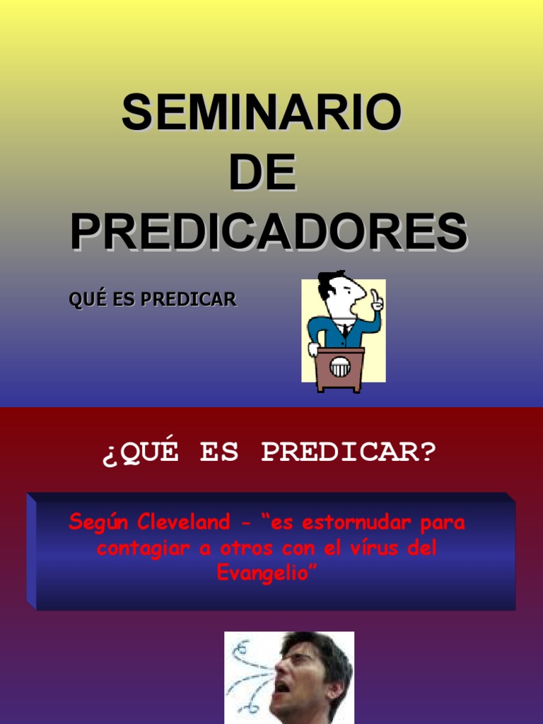 01_Qué es predicar | PDF