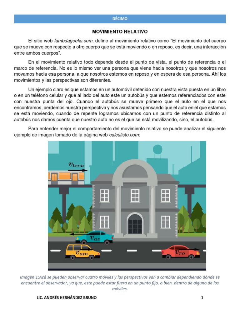 Cinemática (Mru, Ma y Caída Libre) | PDF | Aceleración | Velocidad