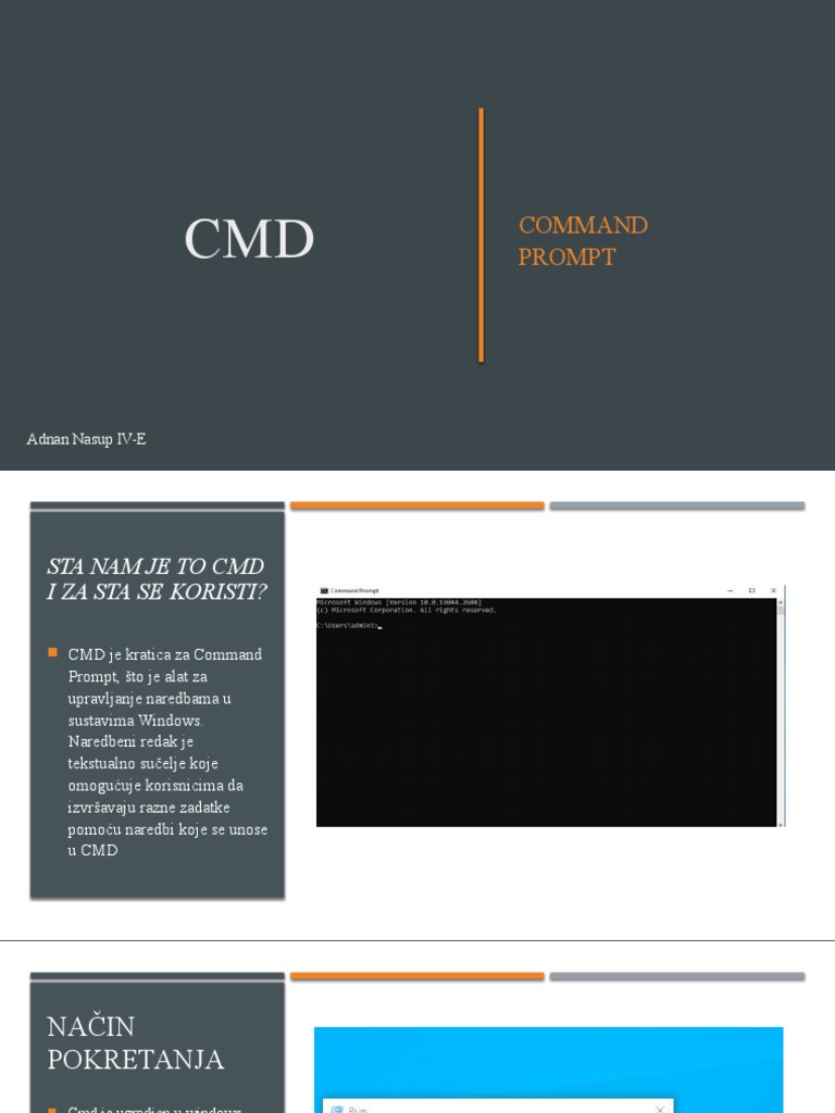 CMD | PDF