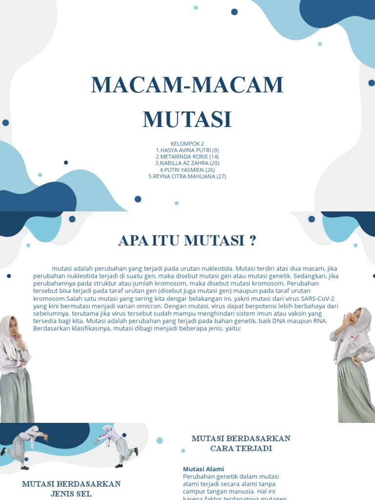 Jenis-jenis Mutasi Gen dan Kromosom | PDF