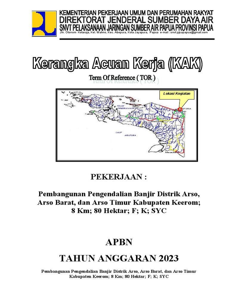 KAK SUNGAI KABUPATEN KEEROM 23 | PDF