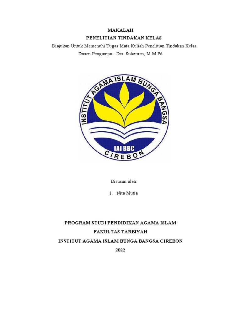 Makalah PTK | PDF