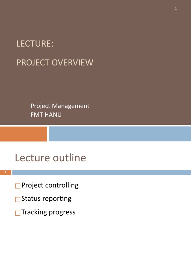 Lec 7 Ch07 - Project Overview | PDF | Business | Economies