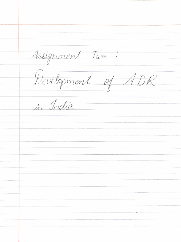 ADR Assignment 2 | PDF