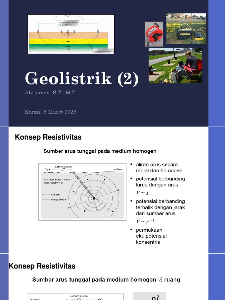 07 - Pertemuan Ke VII - Metode Geolistrik - 02 | PDF