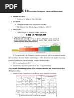 Table of Specification Template and Sample | PDF