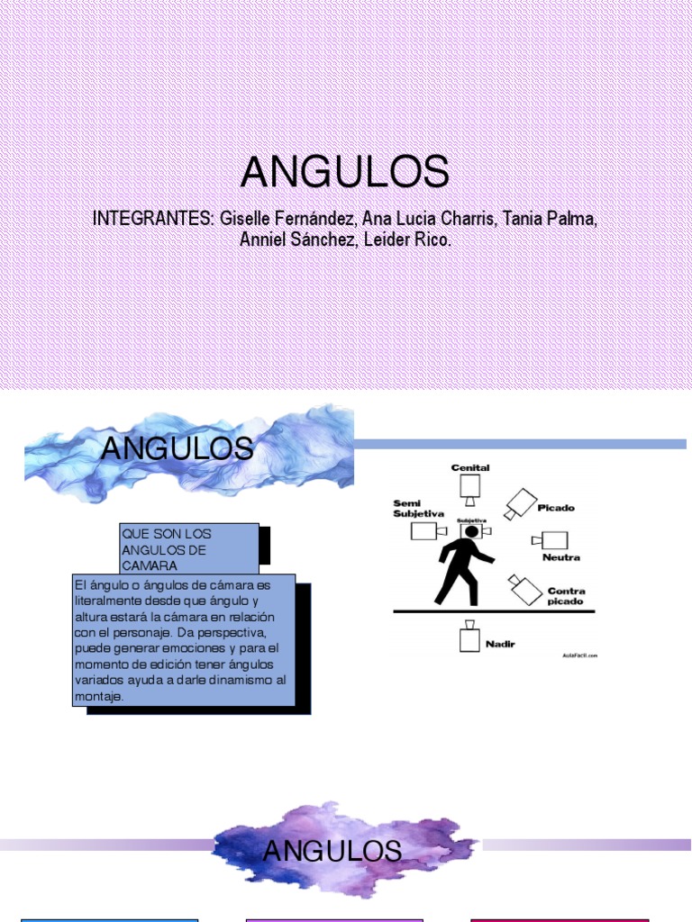 ANGULOS de Camara | PDF