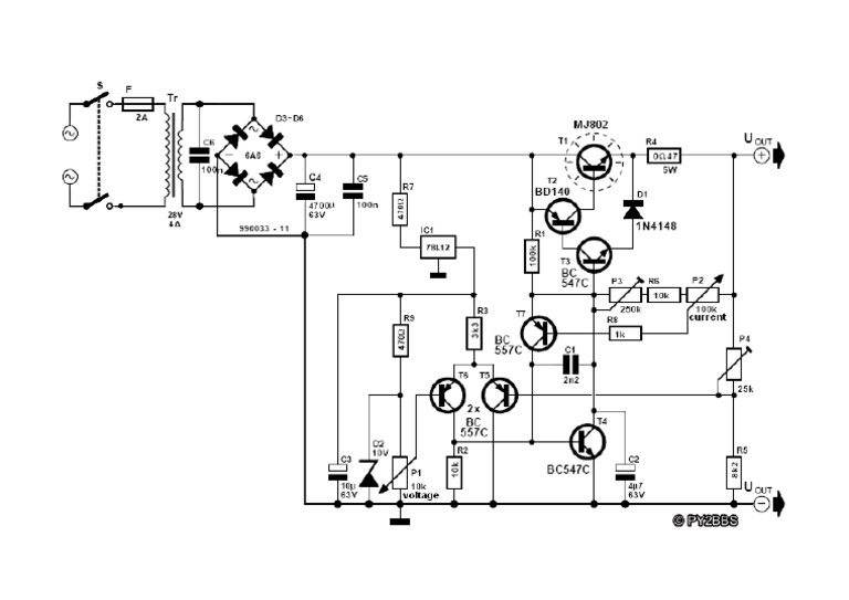 Esquema Fonte 30v X 4a | PDF