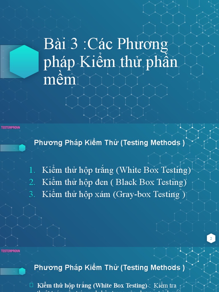 Bai 3 Testing - Method | PDF