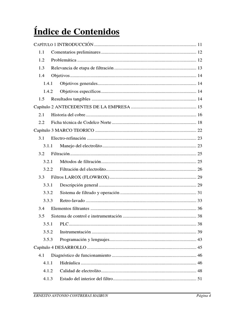Contreras Hasbun | PDF | Filtración | Ingeniería Química
