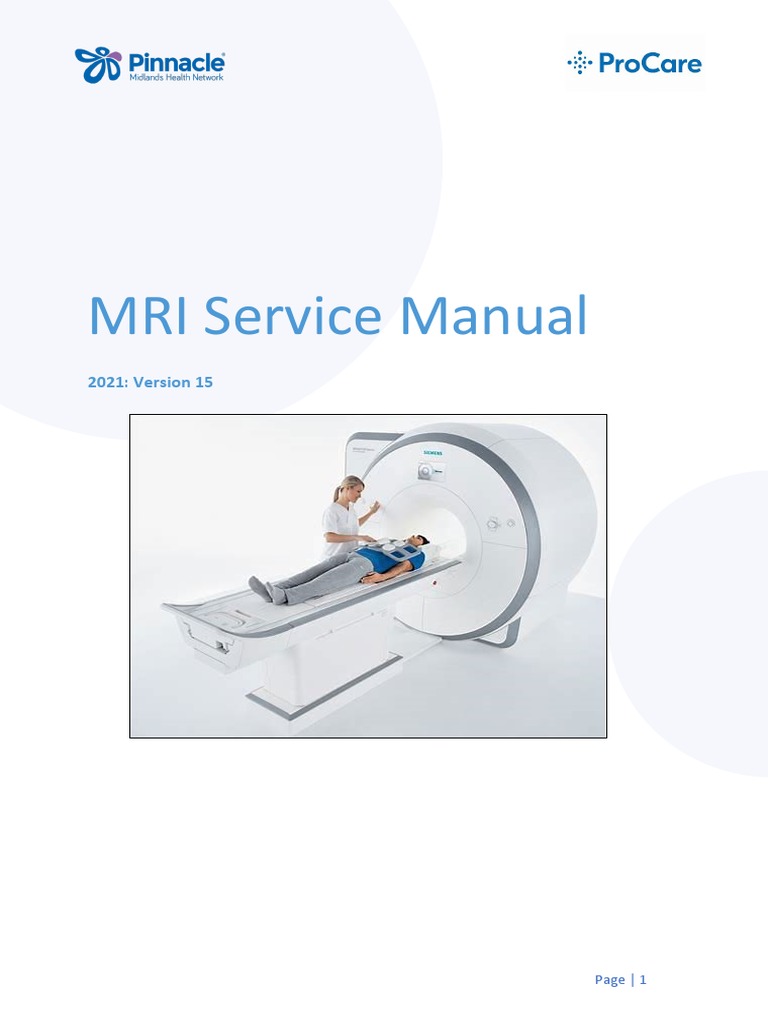 210901-ACC-GP-MRI-service-handbook (1) | PDF | Knee | Medicine