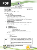 Semi Detailed Lesson-Plan - Monsoon | PDF | Monsoon | Wound