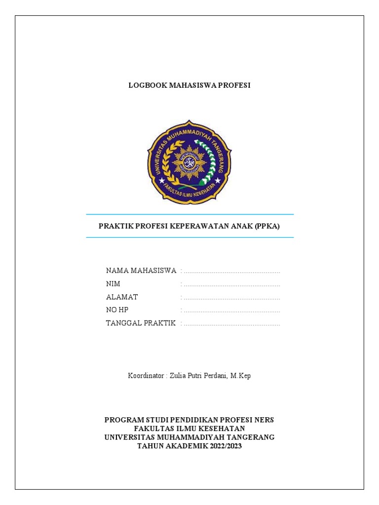 Logbook PPKA 2022-2023 | PDF