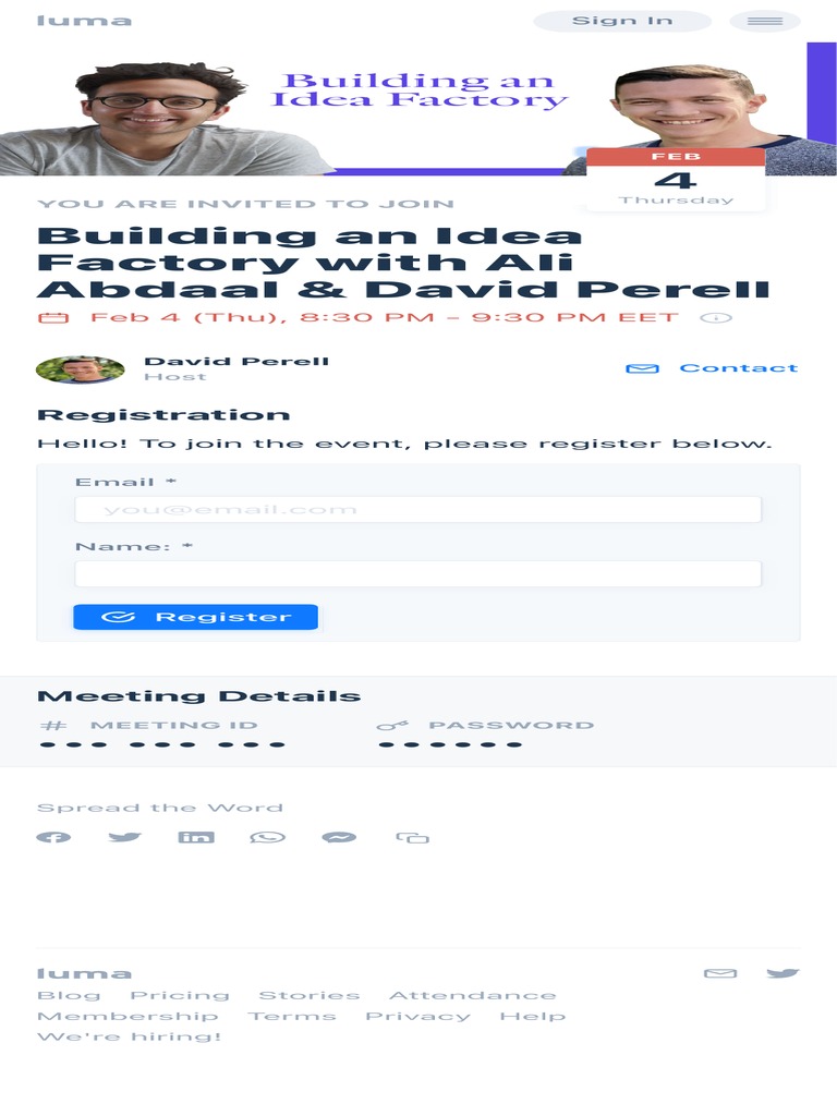 Building An Idea Factory With Ali Abdaal & David Perell | PDF