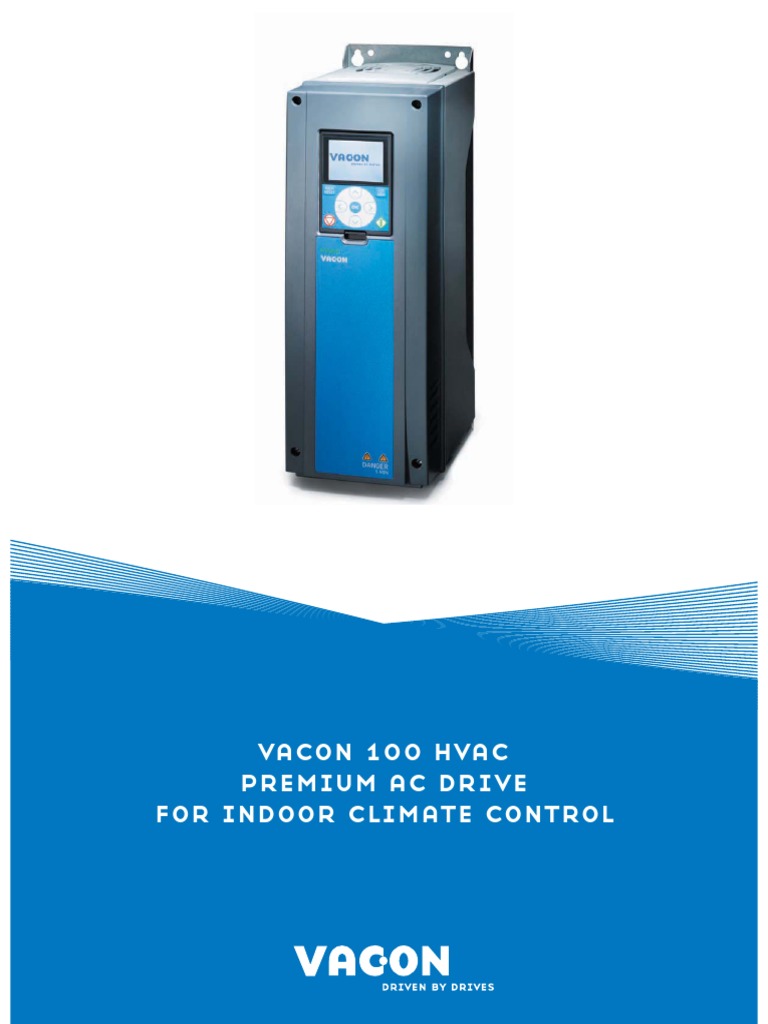 VACON 100 Drives | PDF | Alternating Current | Mains Electricity