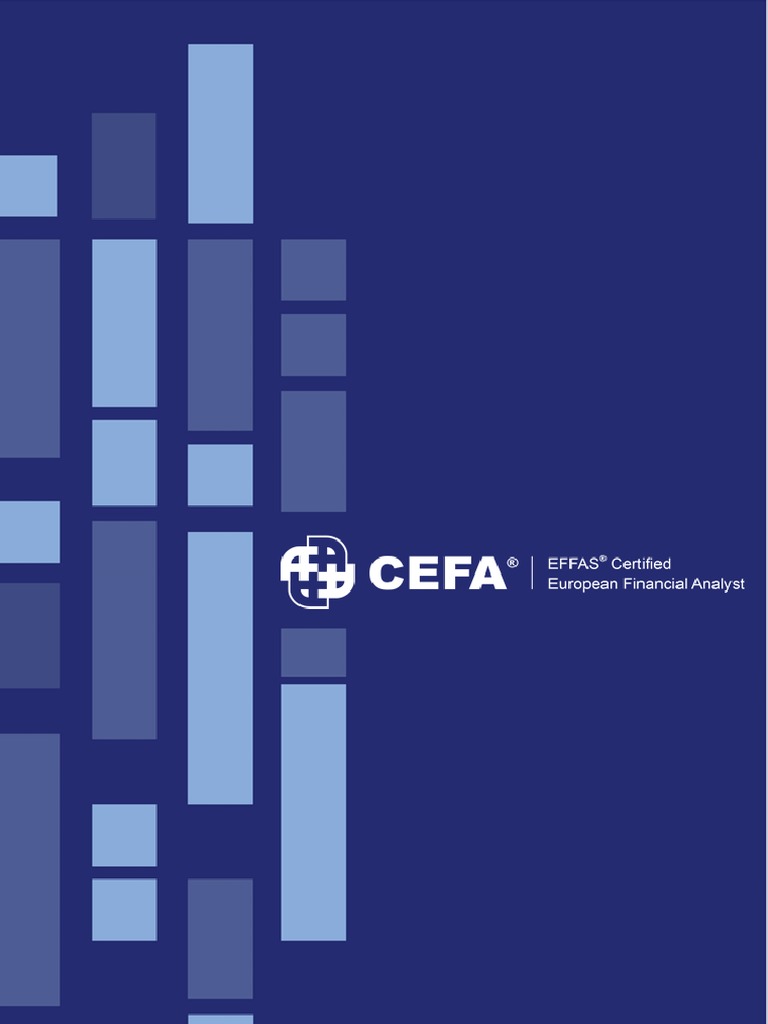 CEFA Exam Syllabus Overview 2021 | PDF | Option (Finance) | Credit ...