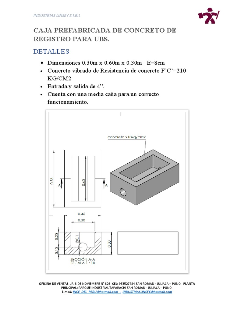 Ficha Tecnica Caja y Tapa | PDF