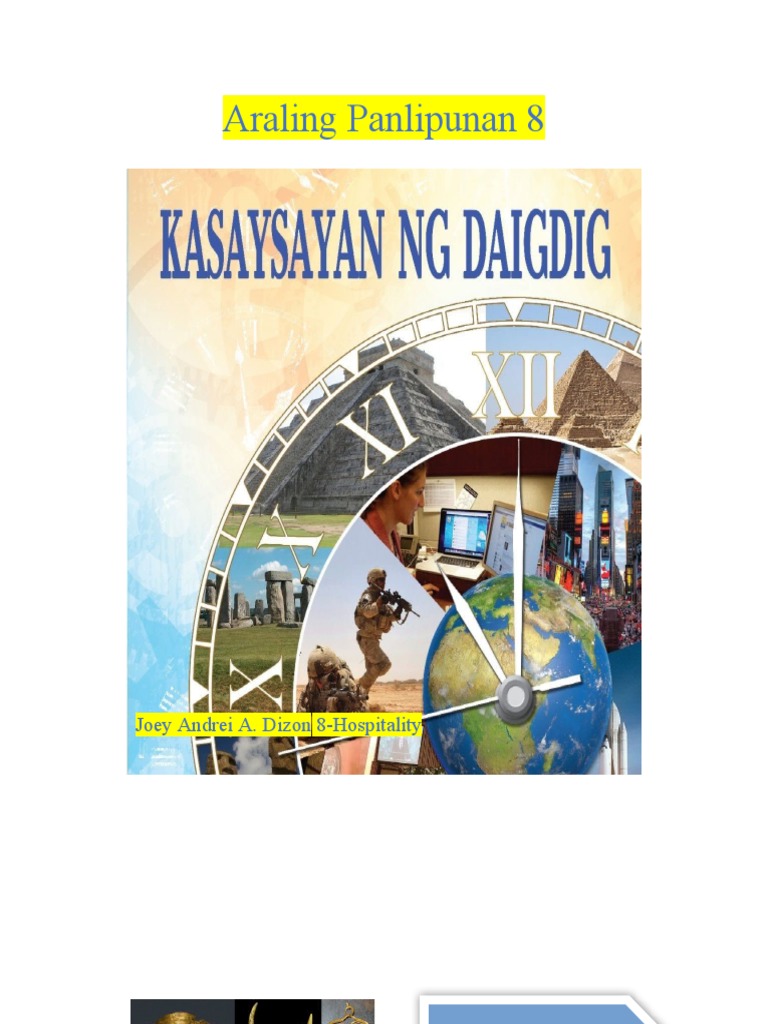 Araling Panlipunan 8 Cover | PDF