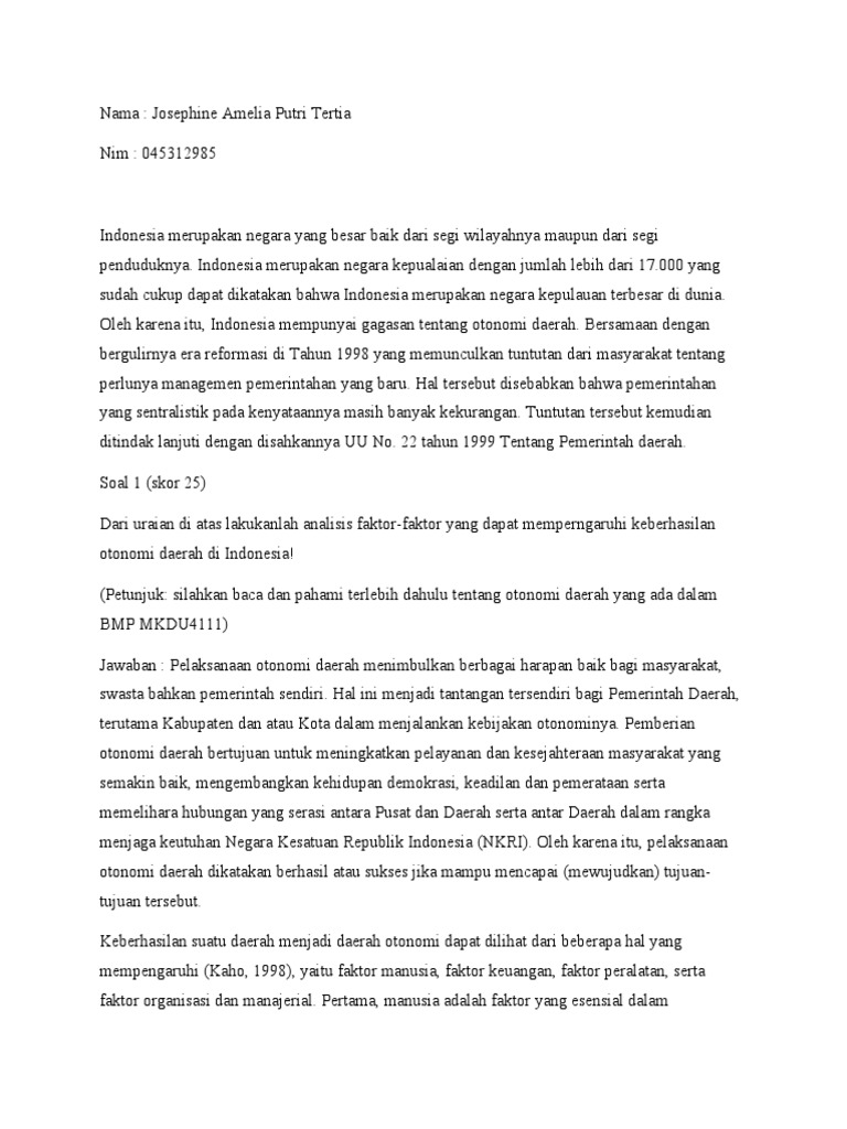 Tugas 3 PKN | PDF | Karier & Perkembangan