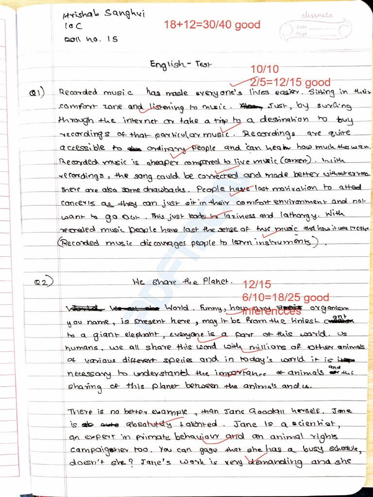 Assignment-2 Answer Paper | PDF