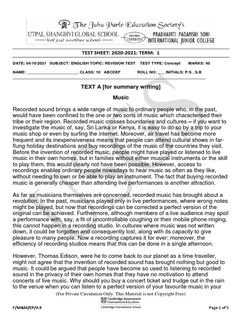 Assignment-1 Question Paper | PDF | Chimpanzee
