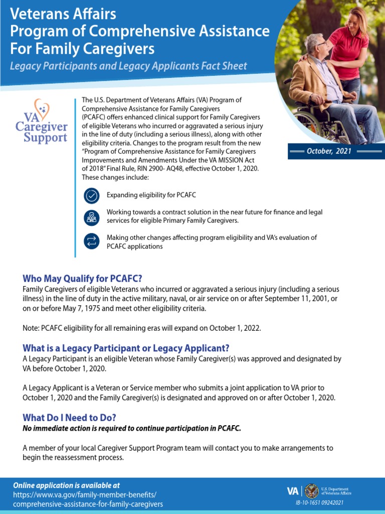 Legacy Participants and Legacy Applicants Fact Sheet: Who May Qualify ...