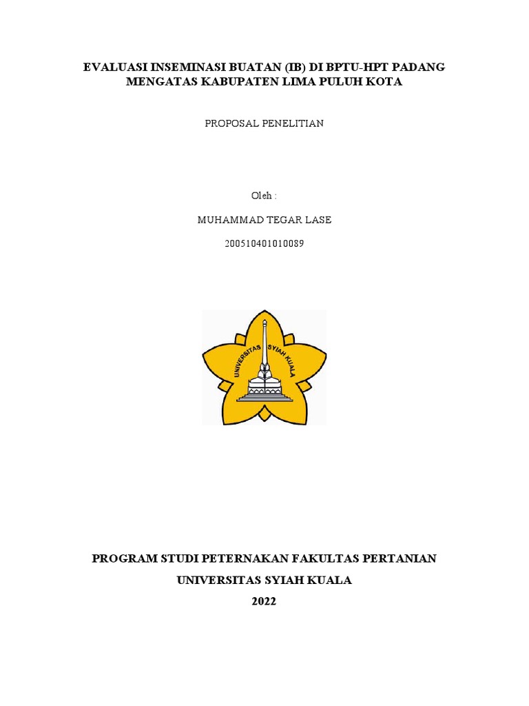 Muammad Tegar Lase 200510401010089 Proposal Penelitian Tugas Metil 01 | PDF | Kesehatan Holistik