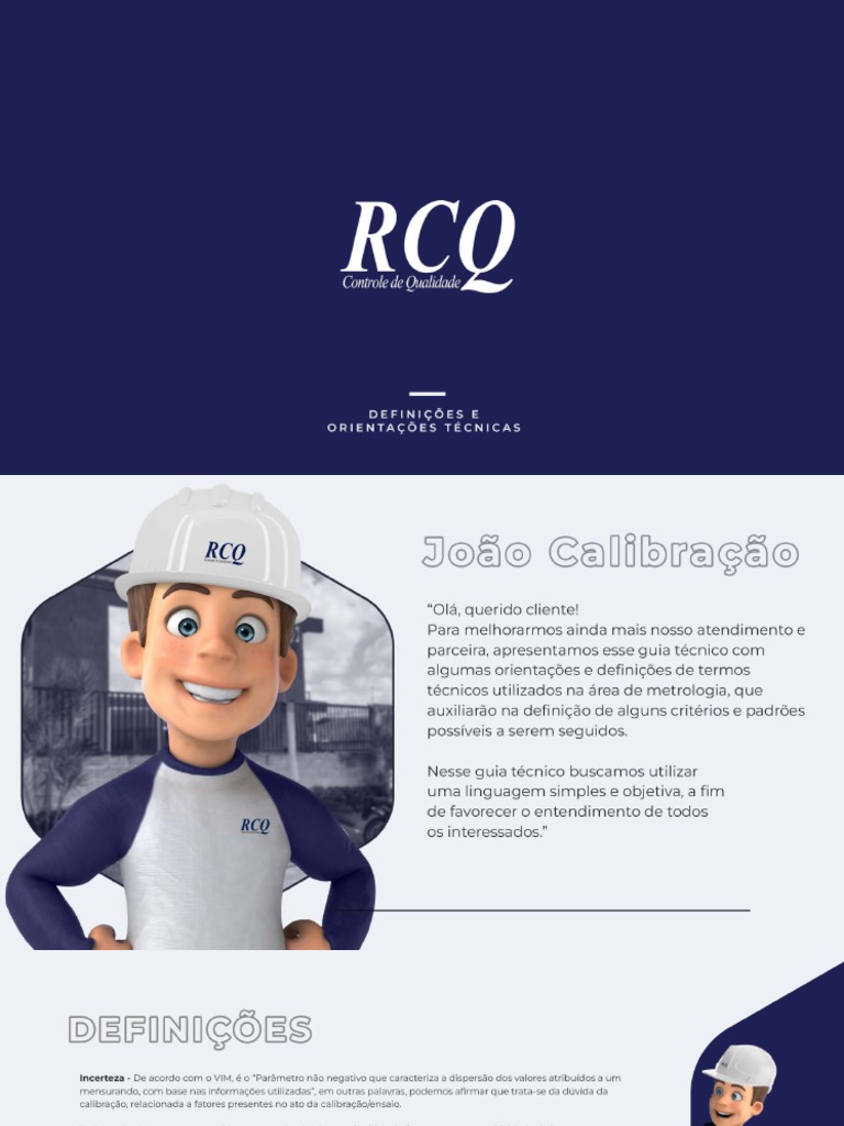 Orientações Técnicas RCQ | PDF