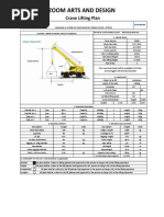 Lifting Plan Calculation (STC250) | PDF | Microsoft Excel | Crane (Machine)