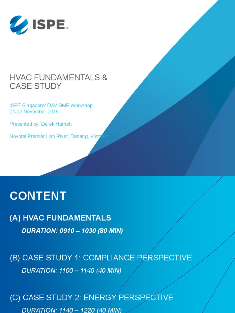 Hvac Fundamentals & Case Study | Download Free PDF | Risk | Applied And ...