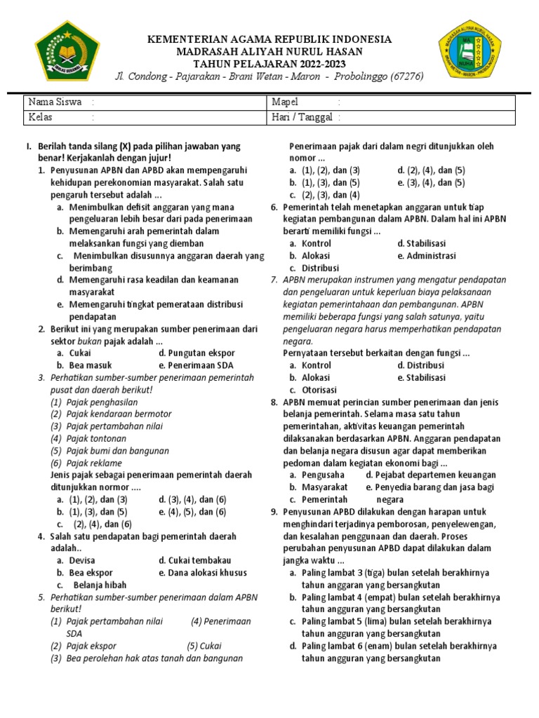 Jl. Condong - Pajarakan - Brani Wetan - Maron - Probolinggo (67276) | PDF