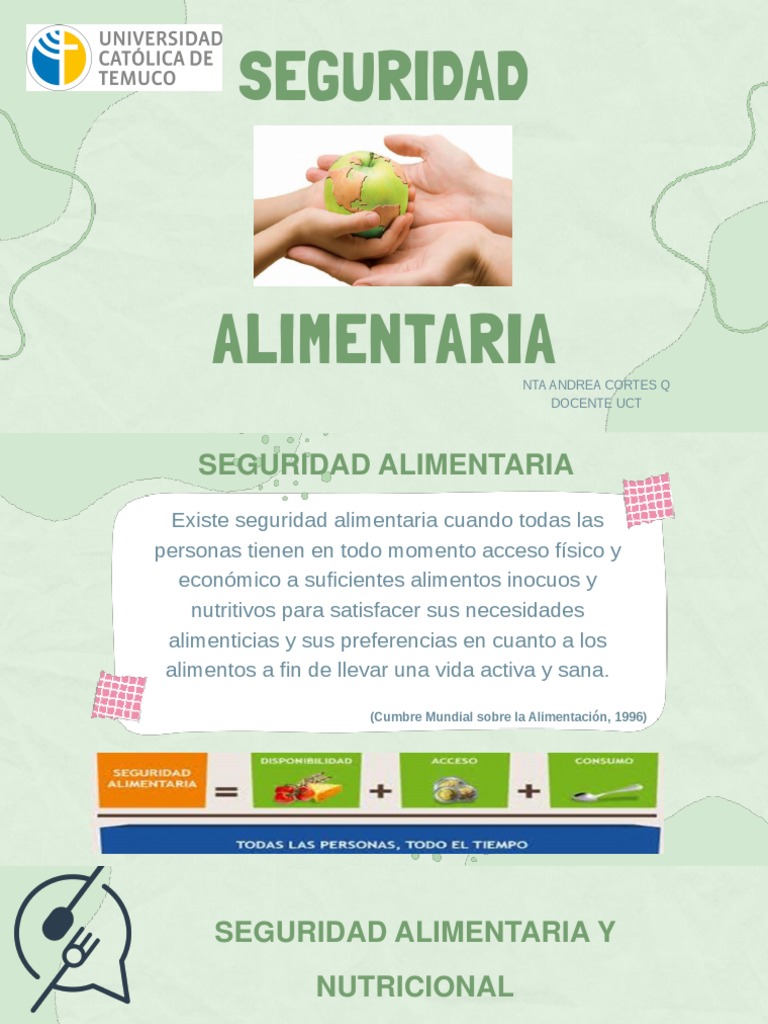 PDF SEGURIDAD ALIMENTARIA | PDF | Seguridad alimentaria | Alimentos