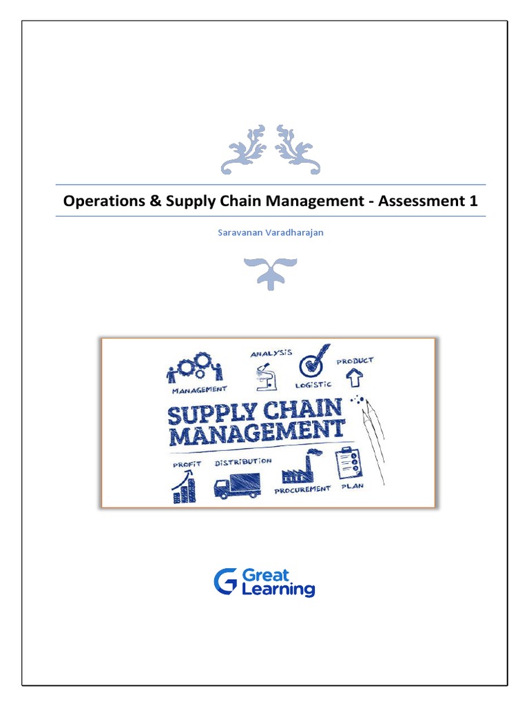 Operational & Supply Chain GL | PDF | Forecasting | Supply Chain