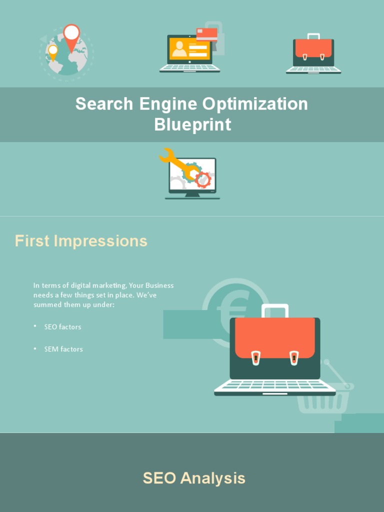 Search Engine Optimization Blueprint | PDF | Search Engine Optimization | Web Software